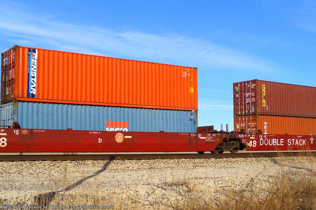 SP 513832 ON BNSF 4751 WEST